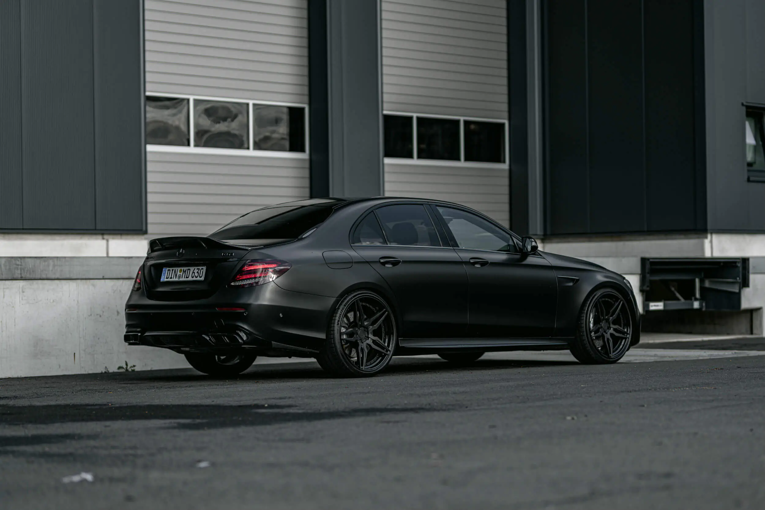 Mercedes-AMG E63 W213 Wheels - ZP.FORGED 21 in Matte Black Center ...
