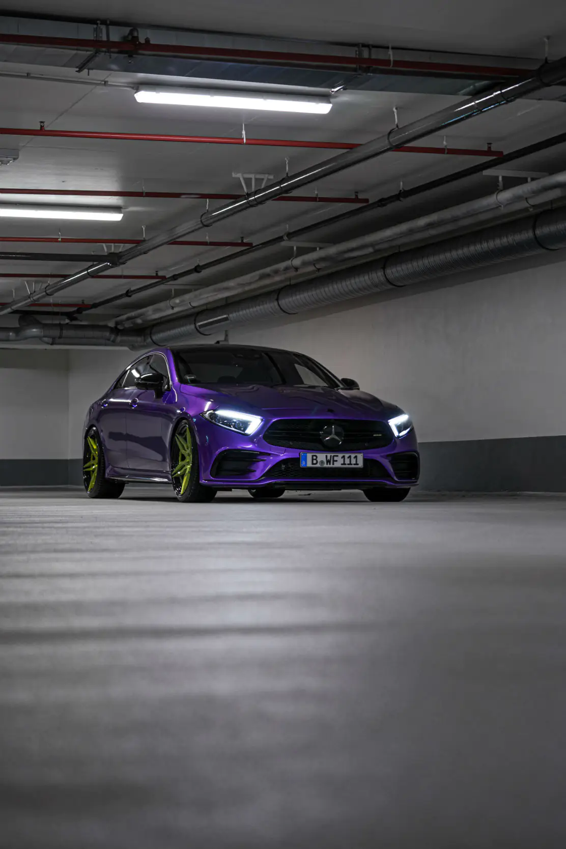 Mercedes-AMG CLS 53 C257 Wheels - ZP.FORGED 21 in Custom Brushed Venom ...
