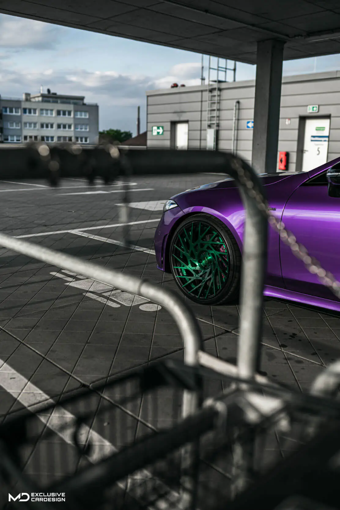 Mercedes-AMG CLS 53 C257 Wheels - ZP.FORGED 11 in Brushed Liquid Green ...