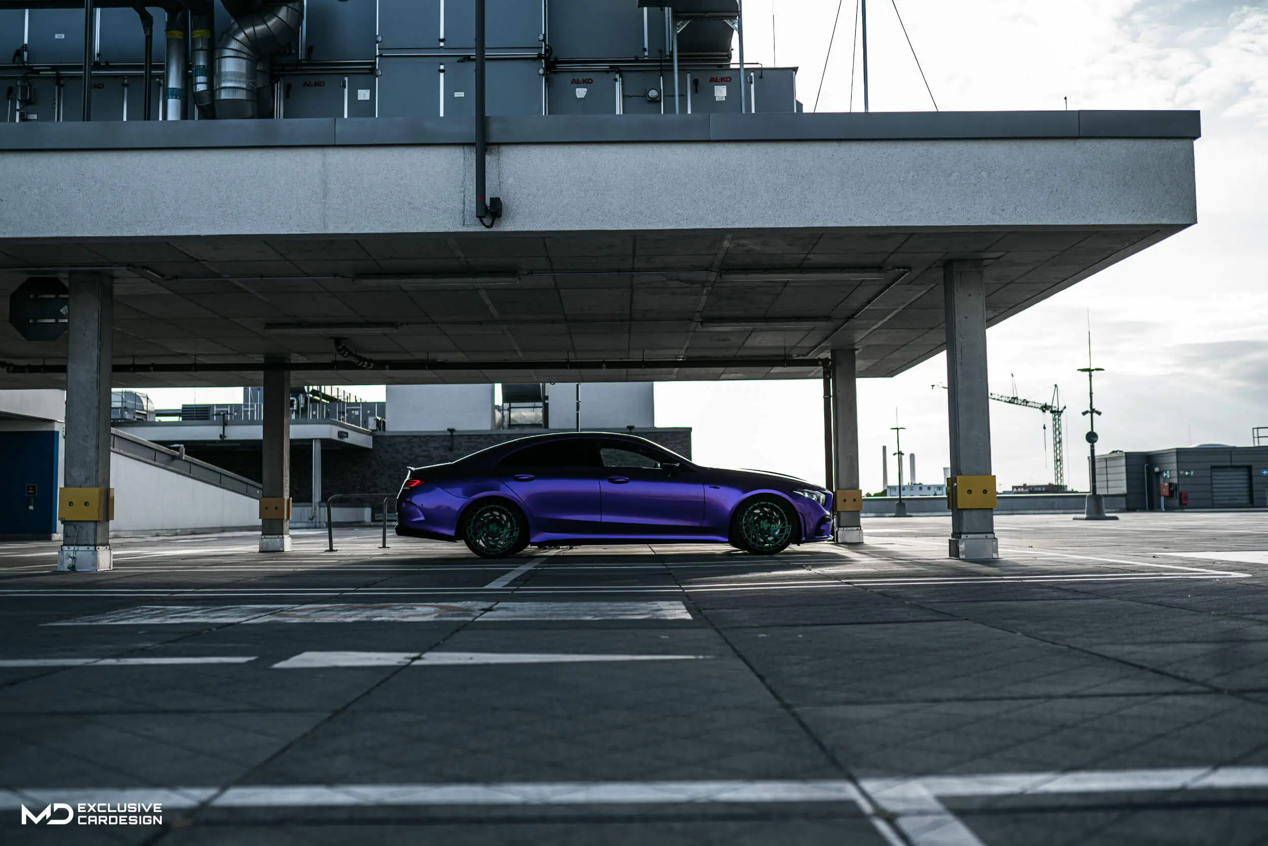 Mercedes-AMG CLS 53 C257 Wheels - ZP.FORGED 11 in Brushed Liquid Green ...
